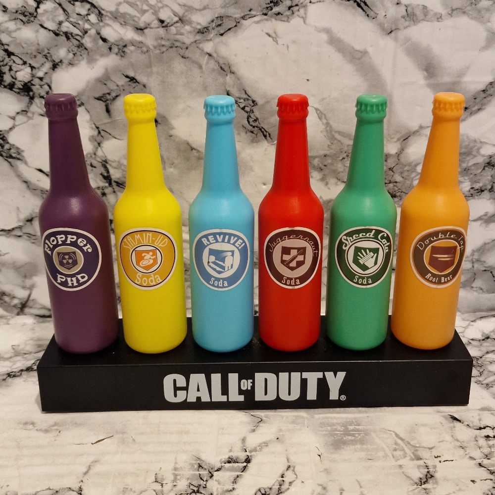 Pre-owned Call Of Duty COD Zombies Perk-A-Cola 6-Pack Bottle Light ...